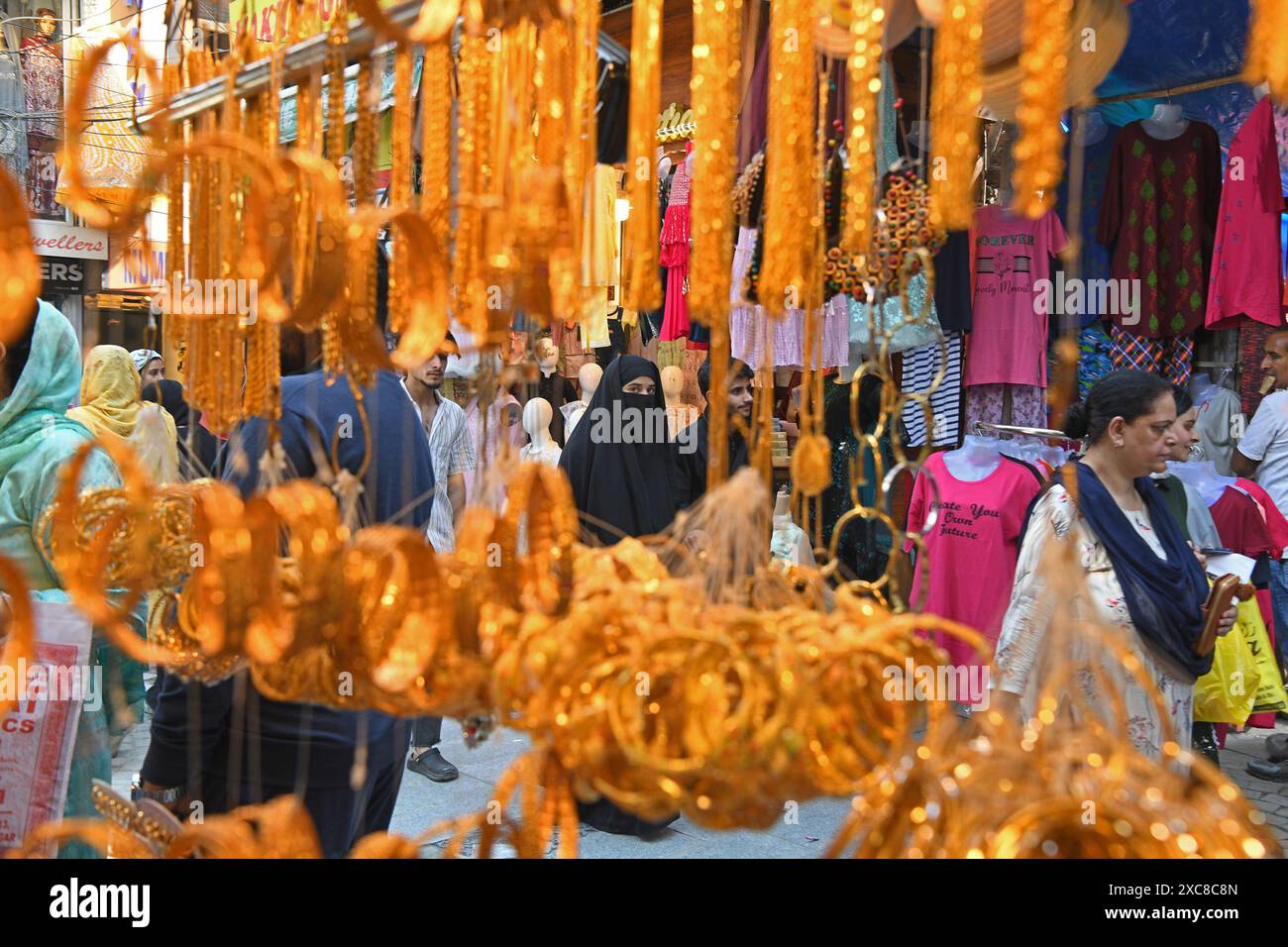 Srinagar, Jammu And Kashmir, India. 15th June, 2024. Kashmiri residents ...