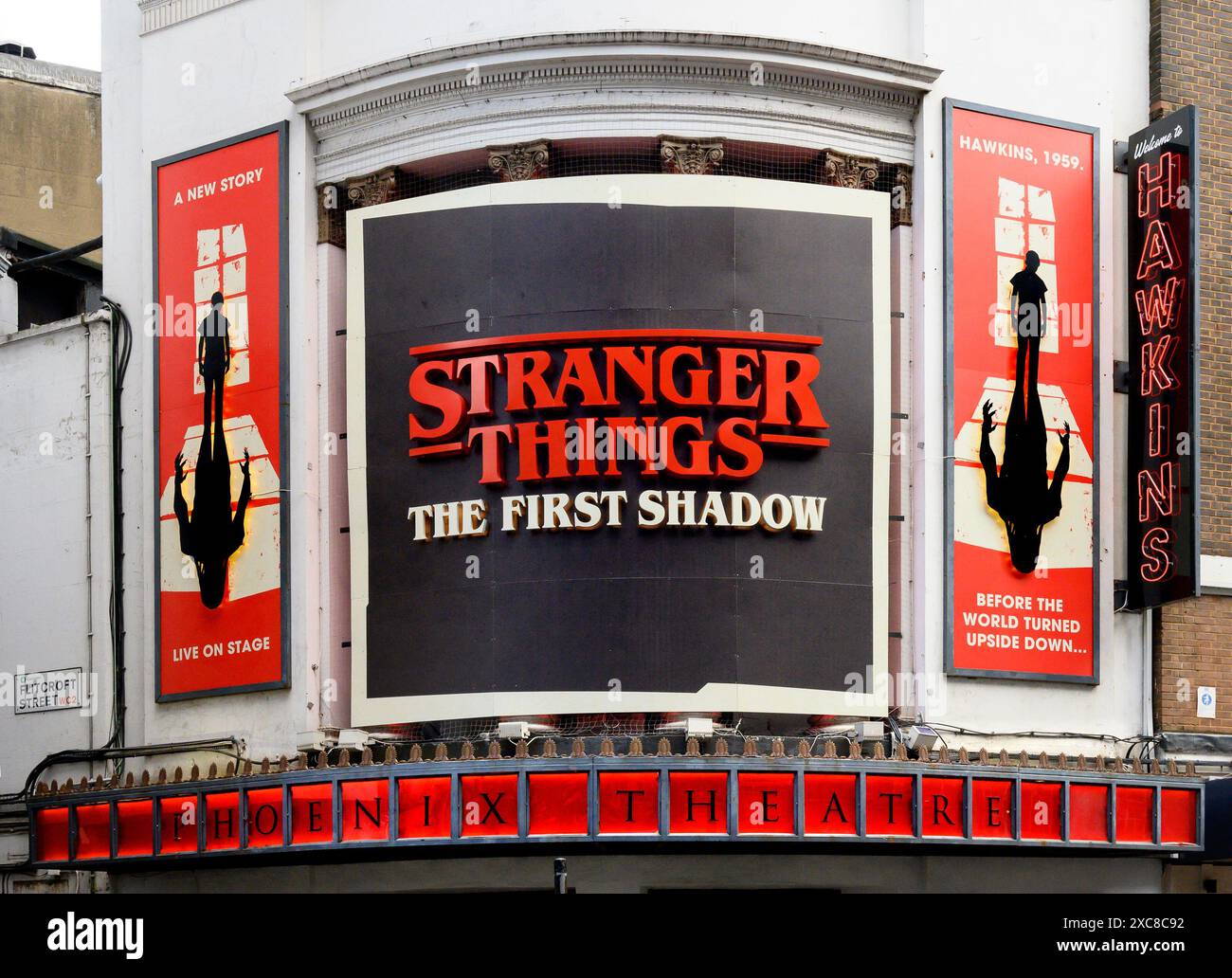 London, UK. 'Stranger Things, The Forst Shadow' at the Phoenix Theatre ...