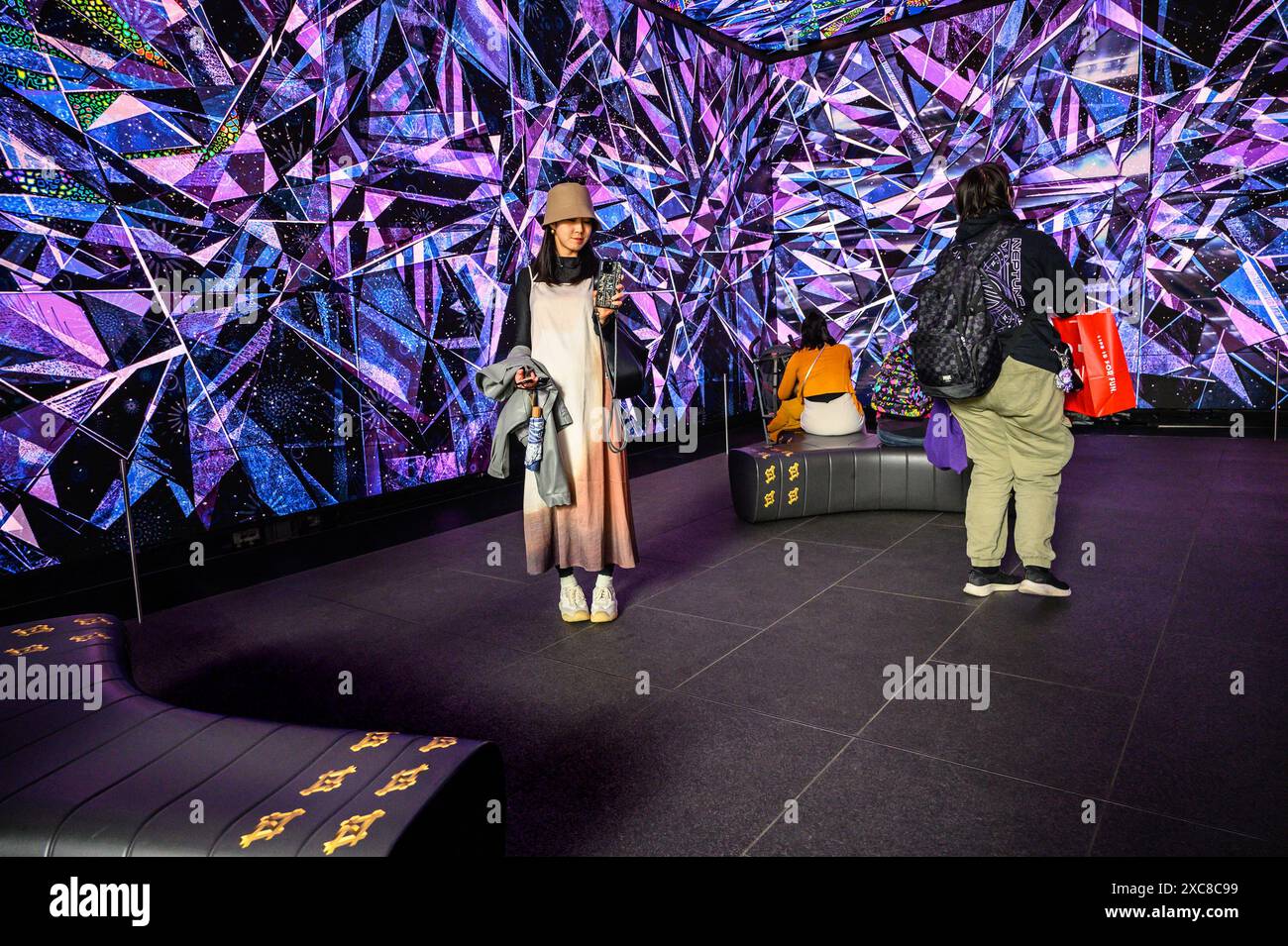 London, UK. 'Heaven's Gate' - a 360 degree immersive installation on ...
