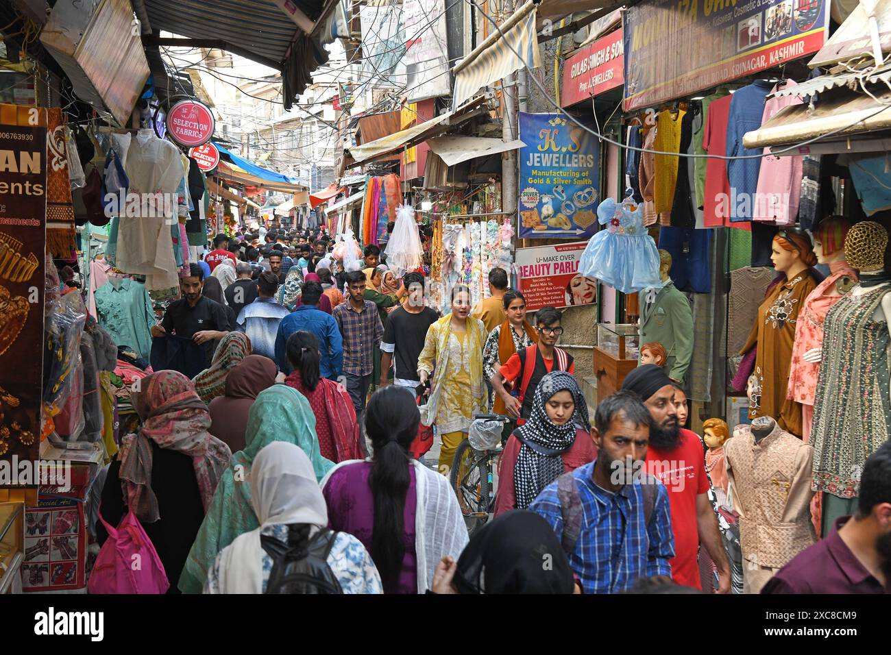 Srinagar, Jammu And Kashmir, India. 15th June, 2024. Kashmiri residents ...