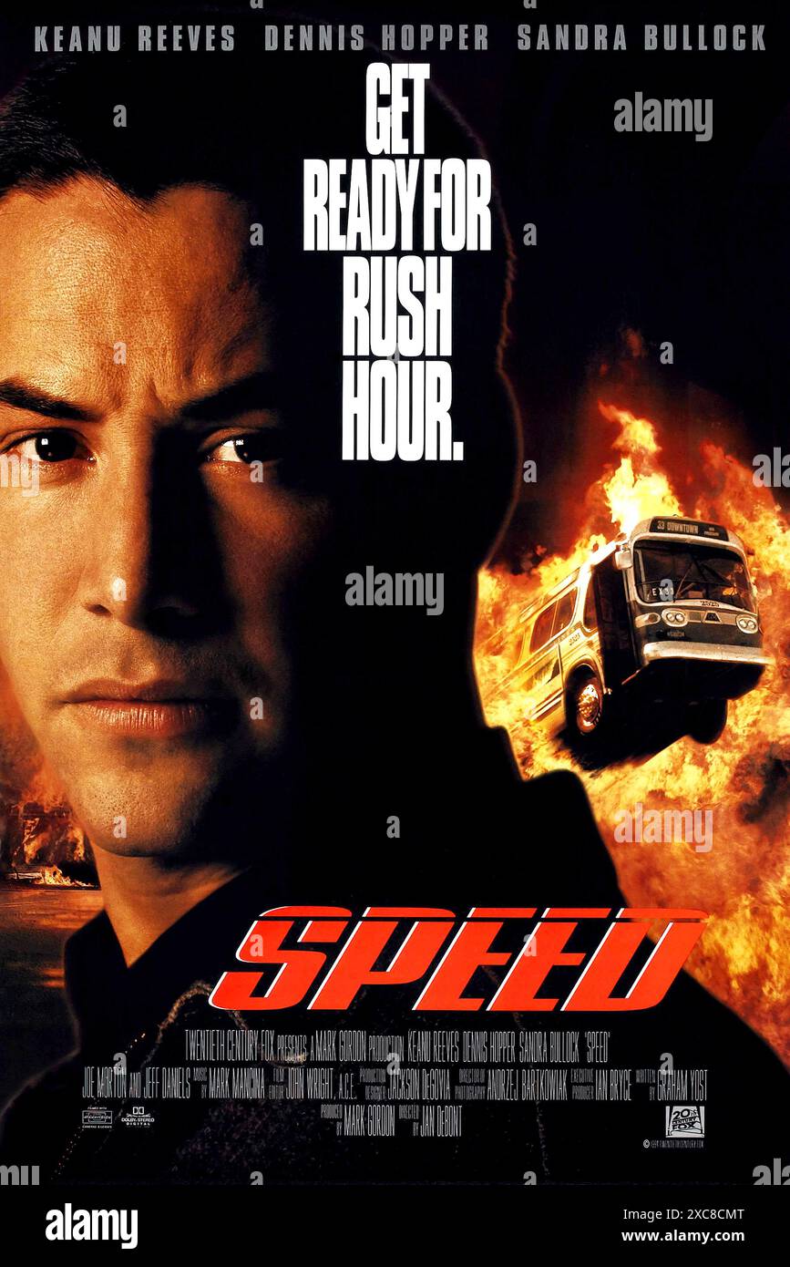 Speed movie 1994 poster hi-res stock photography and images - Alamy