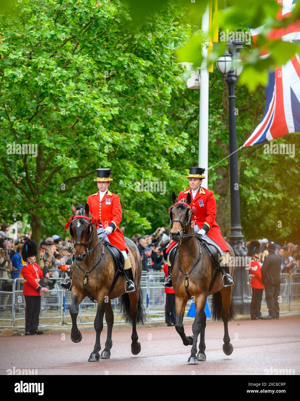 London UK. This impressive display of pageantry takes place on a ...