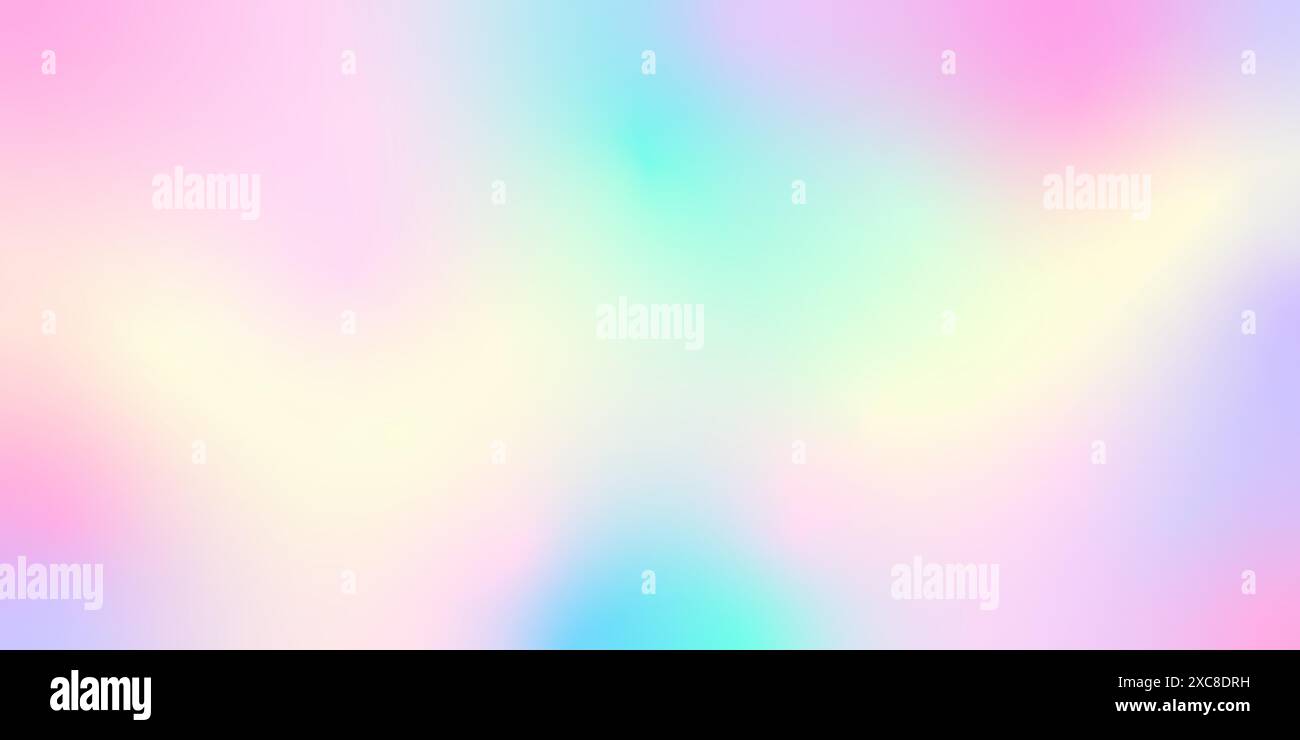 Holographic pastel rainbow gradient background. Hologram colors ...