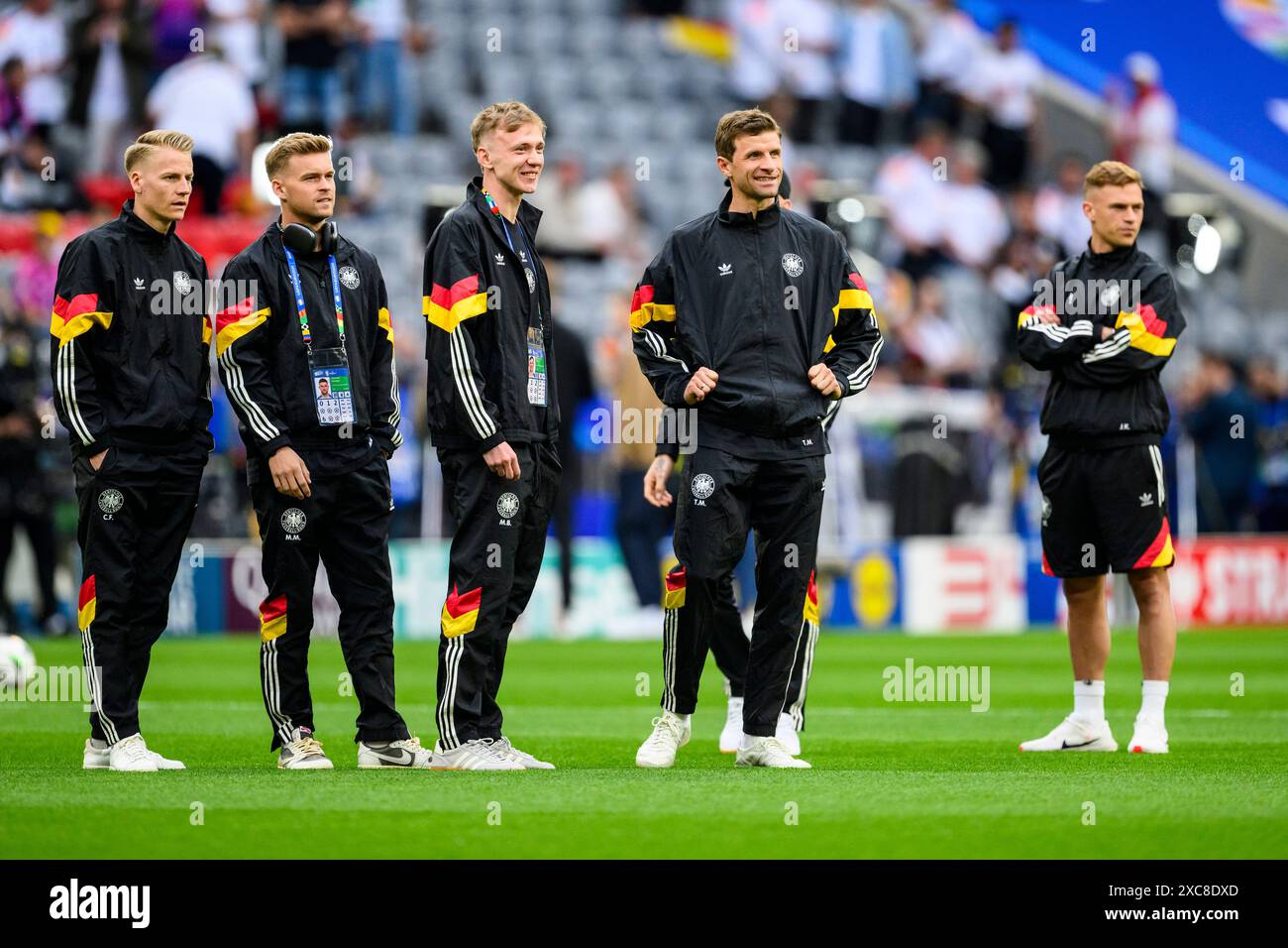 Munich, Germany. 14th June, 2024. Soccer: UEFA Euro 2024, European ...