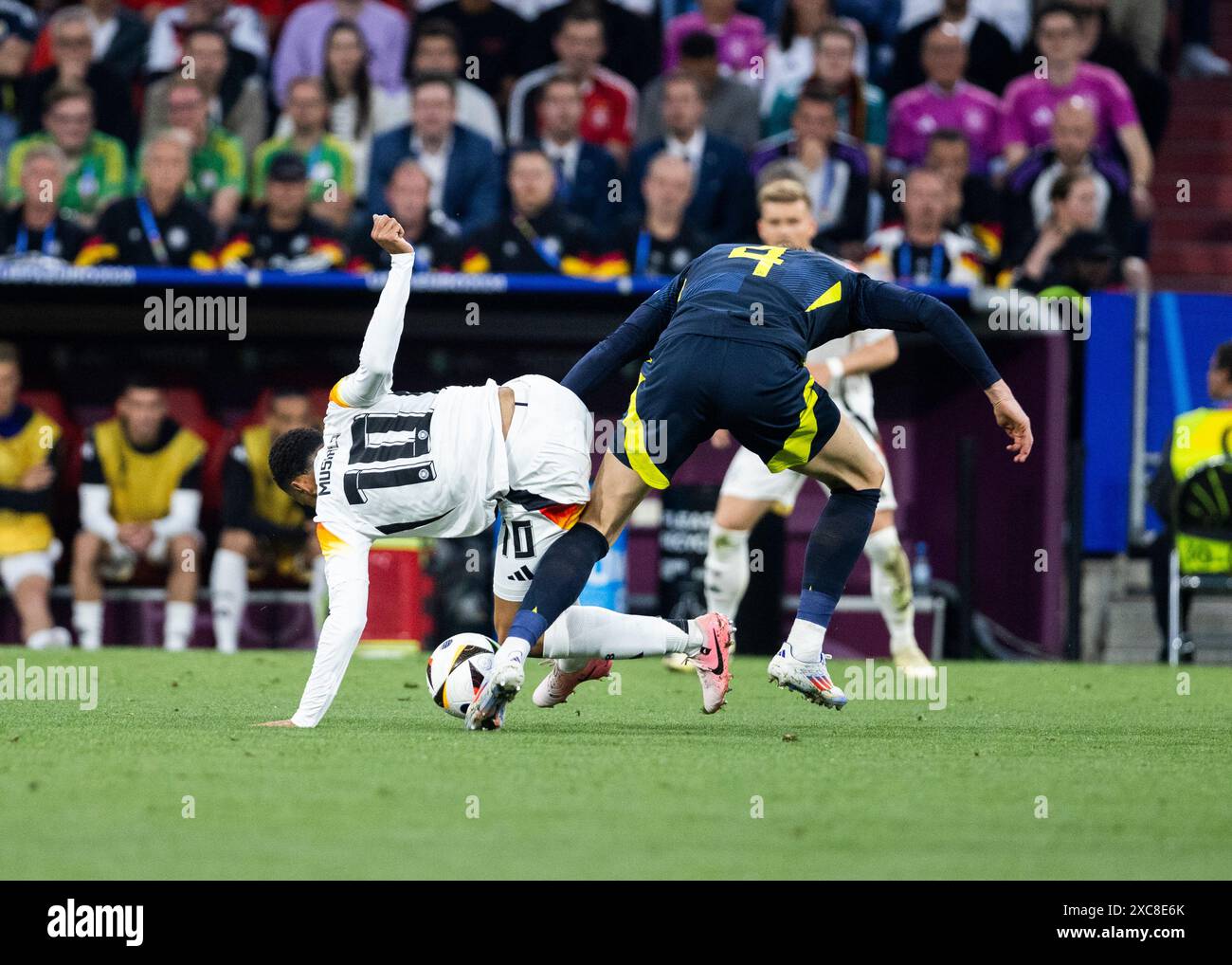 Muenchen, Allianz Arena, 19.09.2021: Jamal Musiala of germany ...