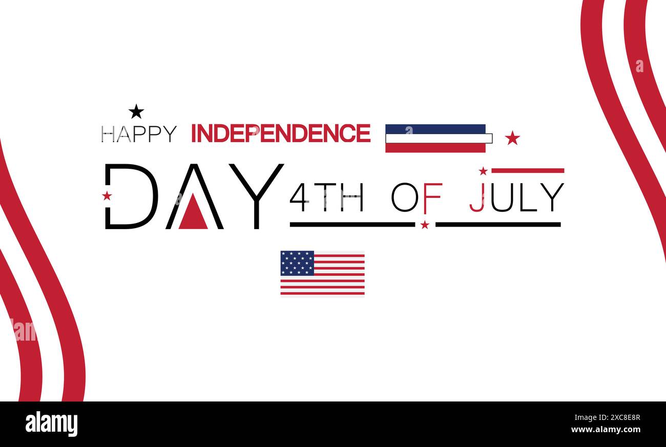 Get Inspired by These 4th of July Design Stock Vector Image & Art - Alamy