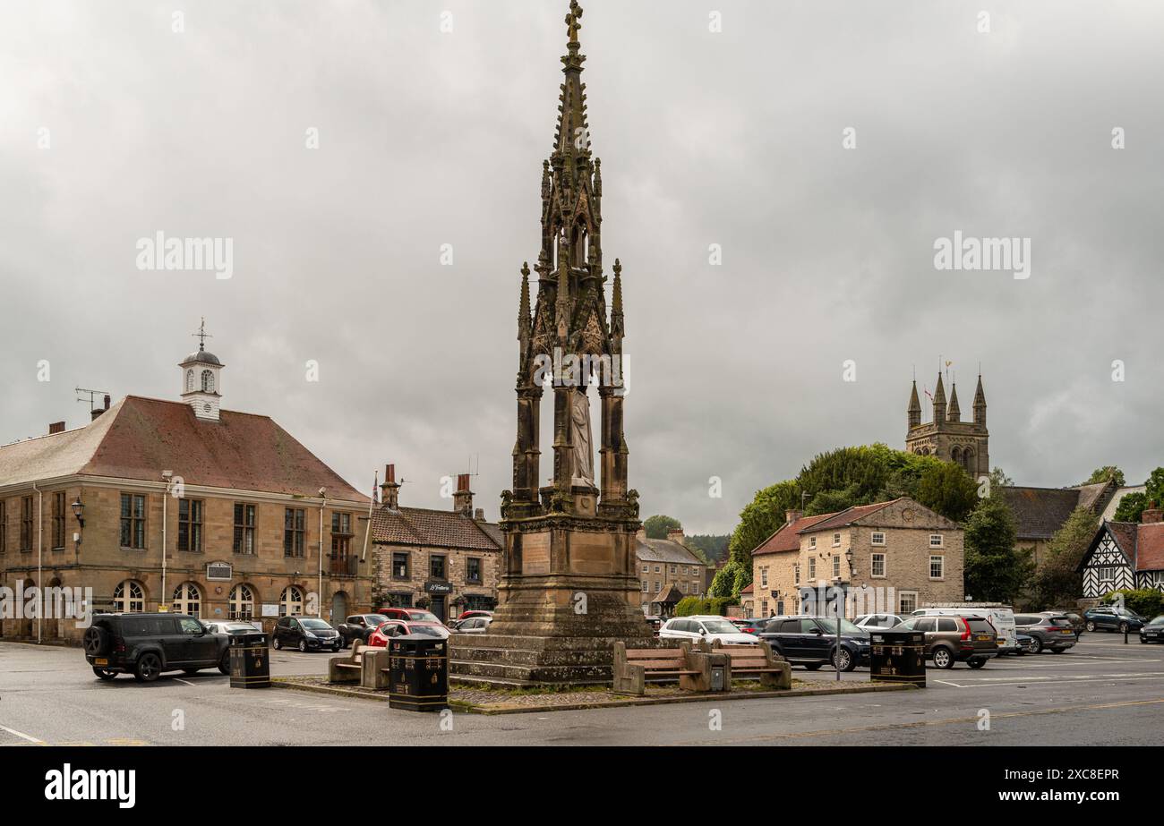 Helmsley Market Place, Helmsley, North Yorkshire, England, UK Stock ...