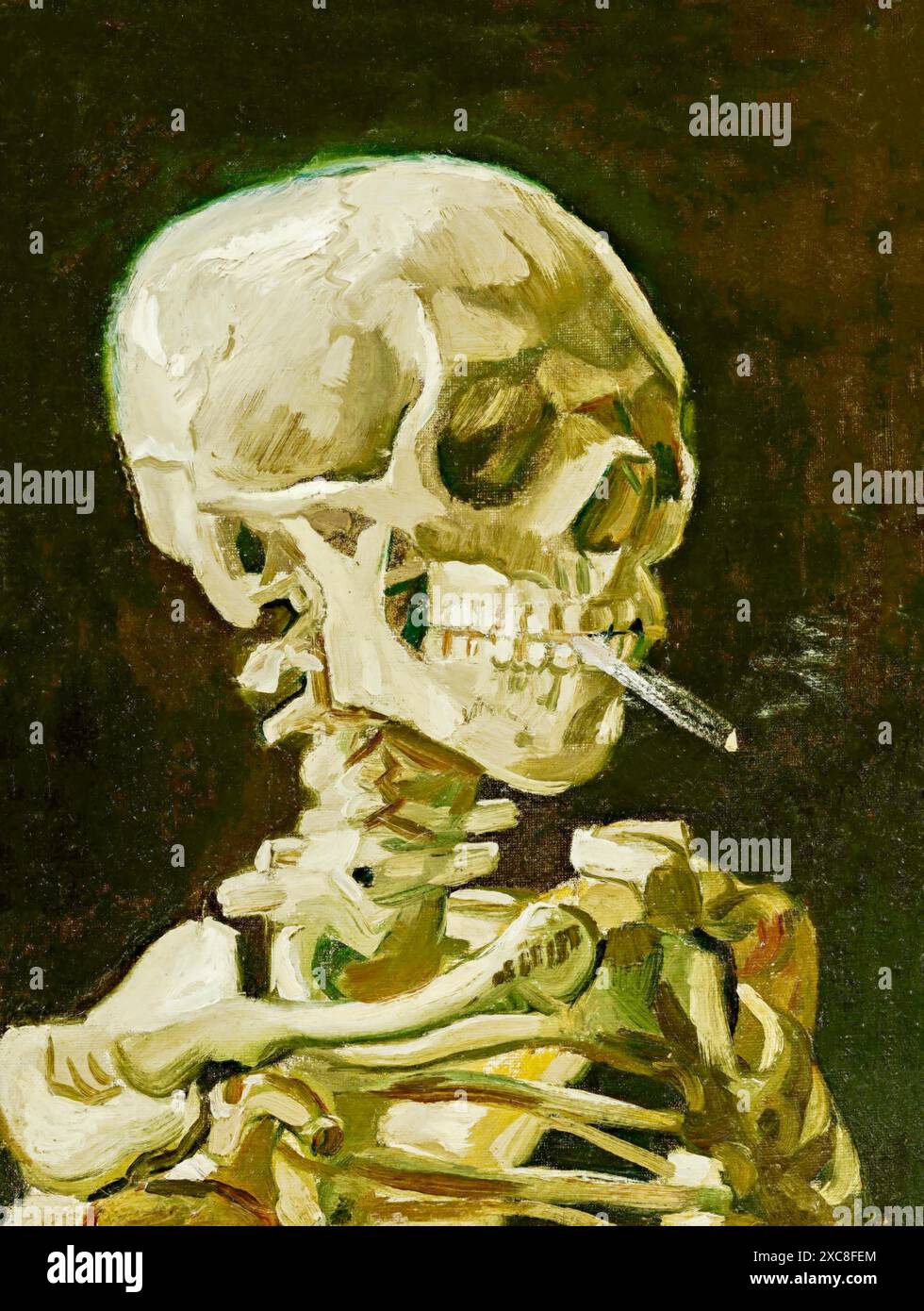 Self portrait with cigarette hi-res stock photography and images - Alamy