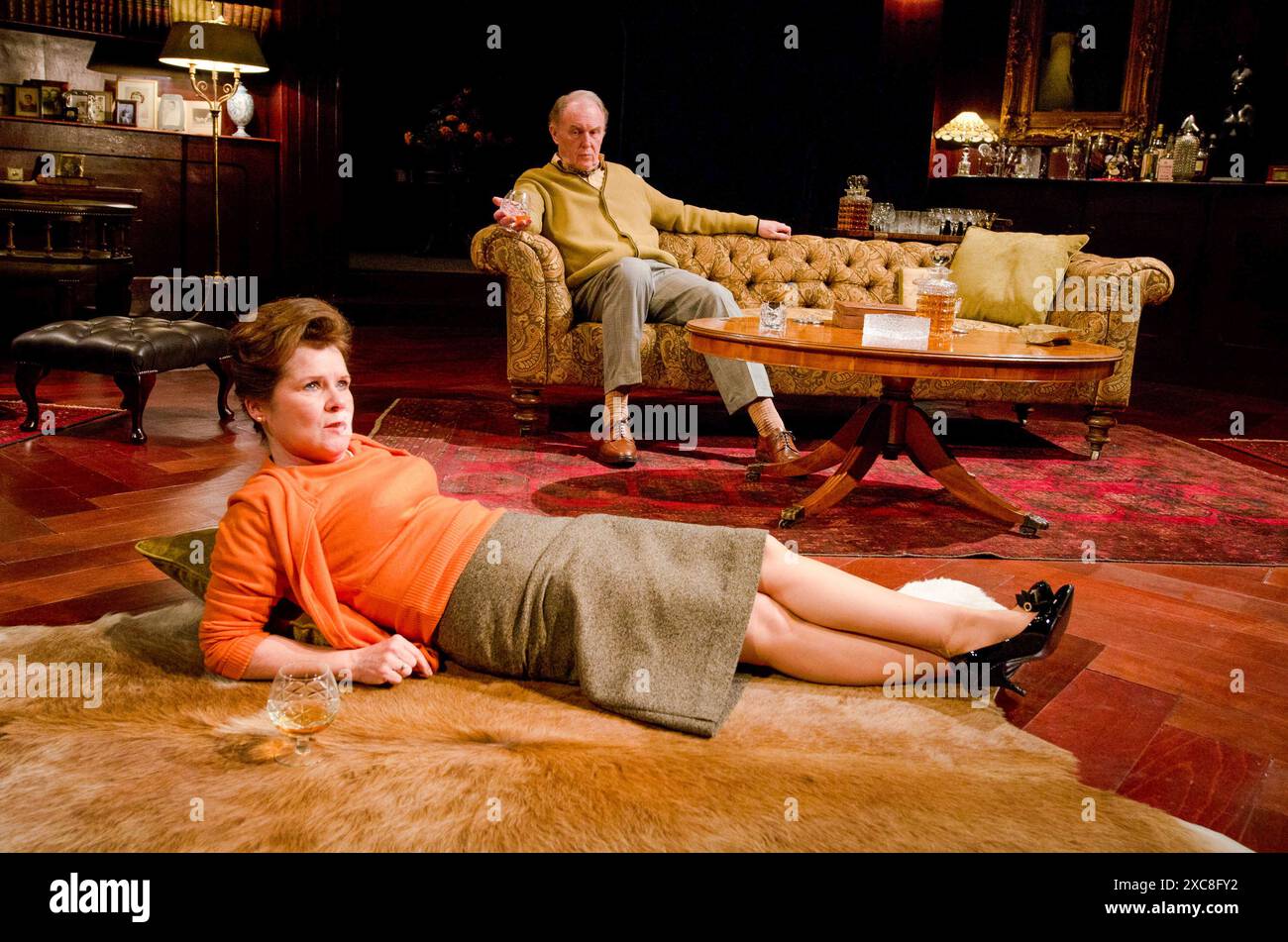 Imelda Staunton (Claire), Tim Pigott-Smith (Tobias) in A DELICATE ...