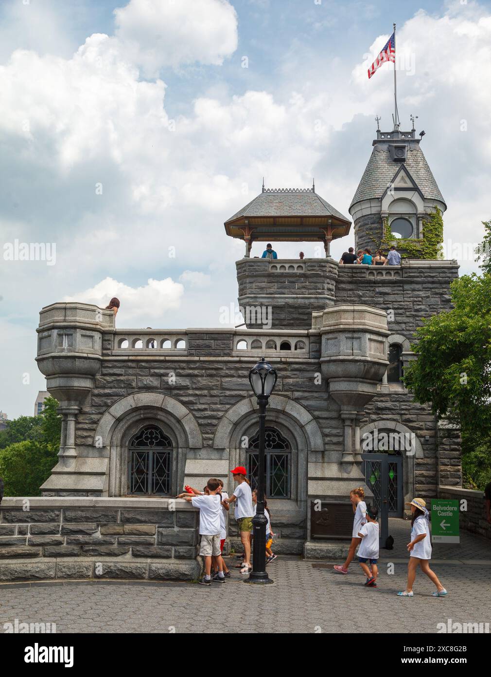 Belvedere Castle Central Park New York City Stock Photo - Alamy