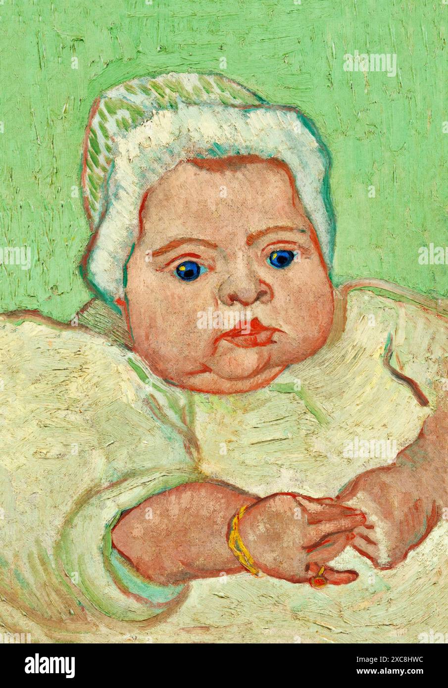 Portrait of Marcelle Roulin, 1888 (Painting) Artist Gogh, Vincent van ...