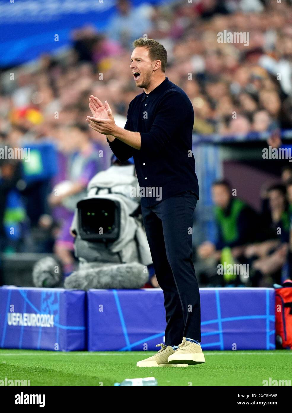 Germany manager Julian Nagelsmann during the UEFA Euro 2024 Group A ...