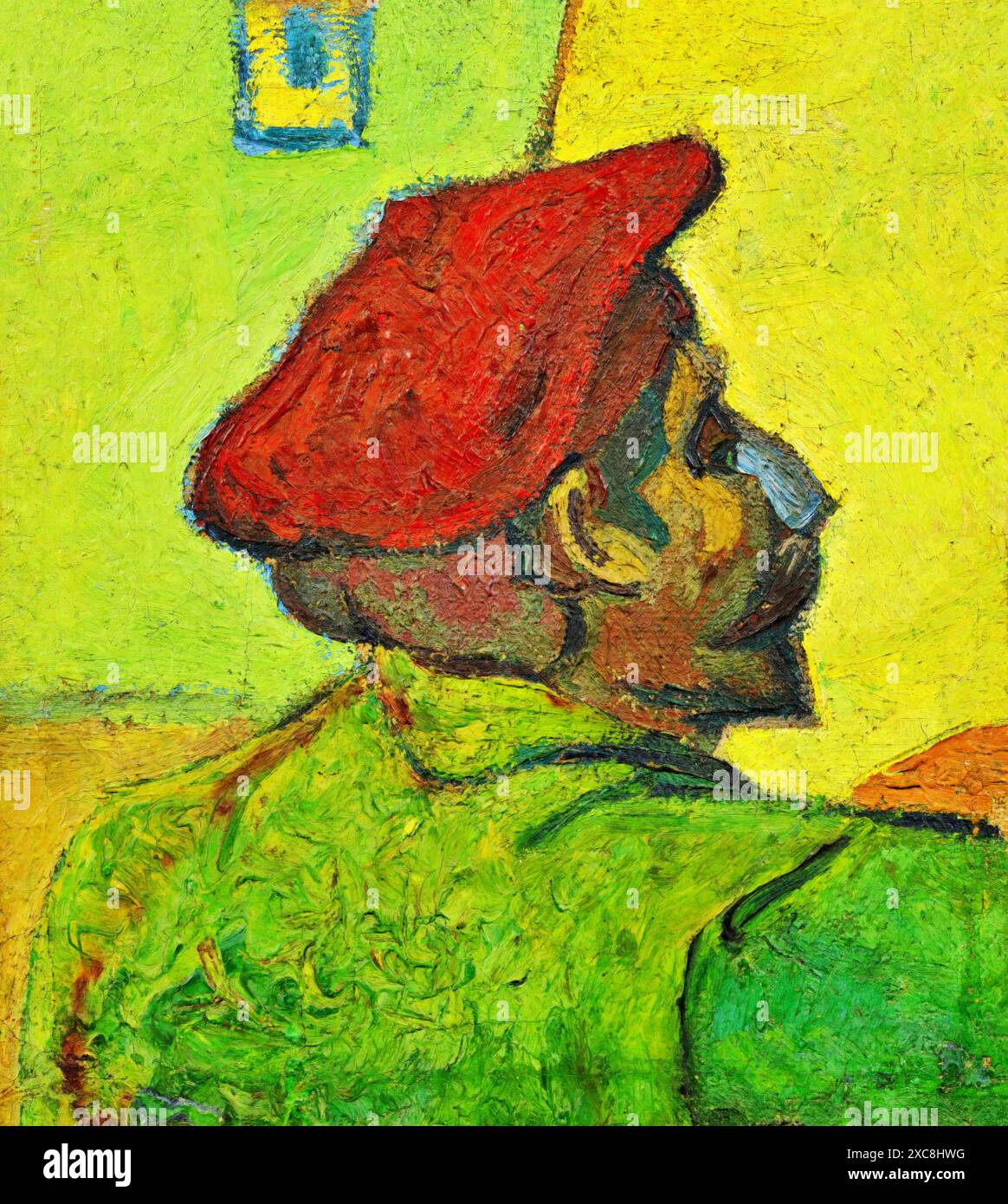Portrait of Gauguin, 1888 (Painting) Artist Gogh, Vincent van (1853-90 ...