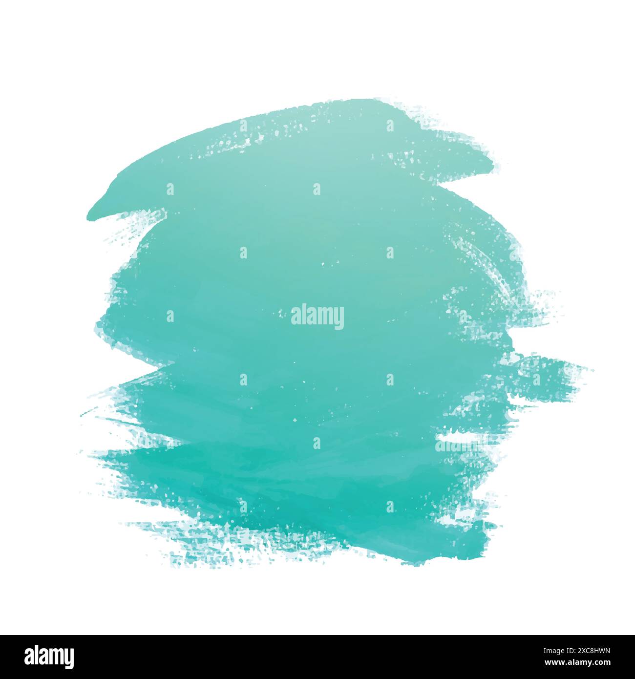 Hand draw colorful watercolor brush strock design Stock Vector Image ...