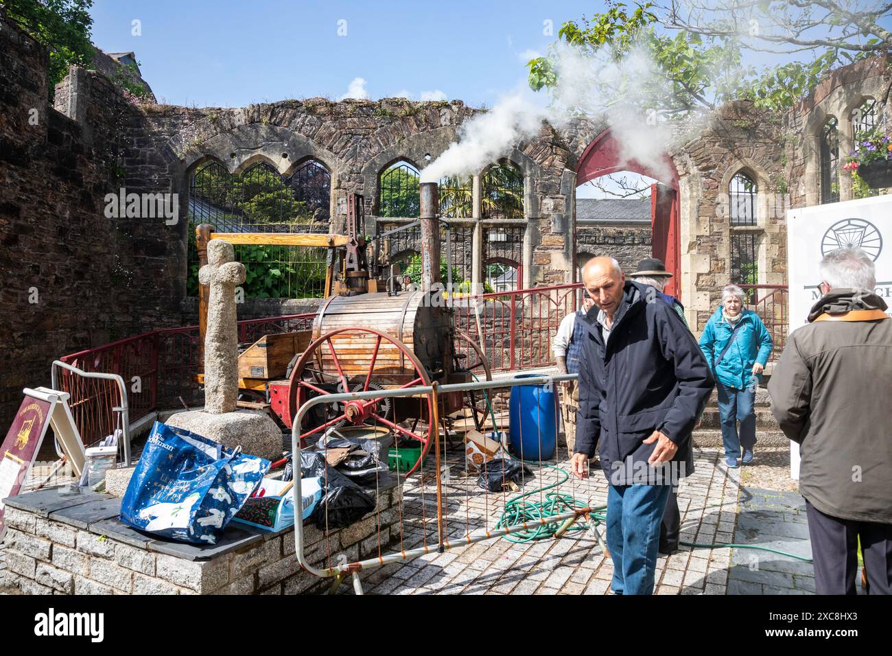 Redruth,Cornwall,UK,15th June 2024,Murdoch Day took place in Redruth ...