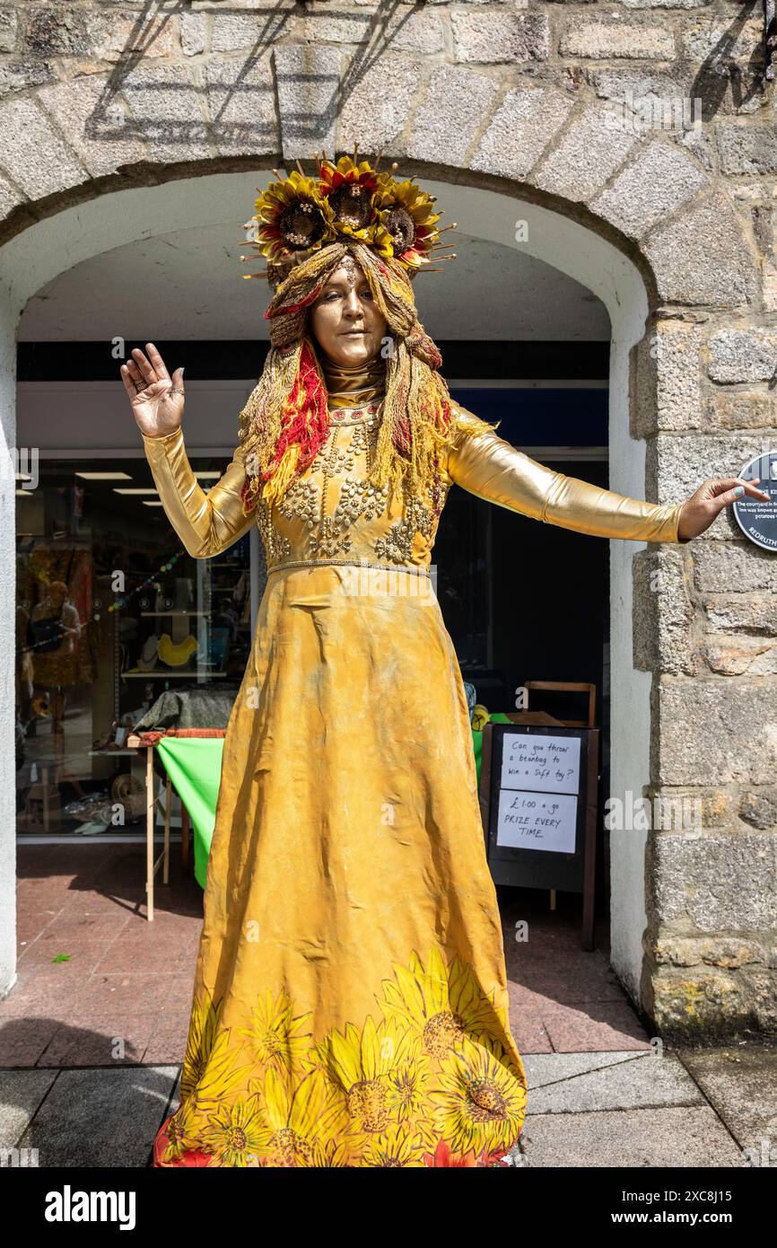 Redruth, Cornwall, UK. 15th June, 2024. Murdoch Day took place in ...