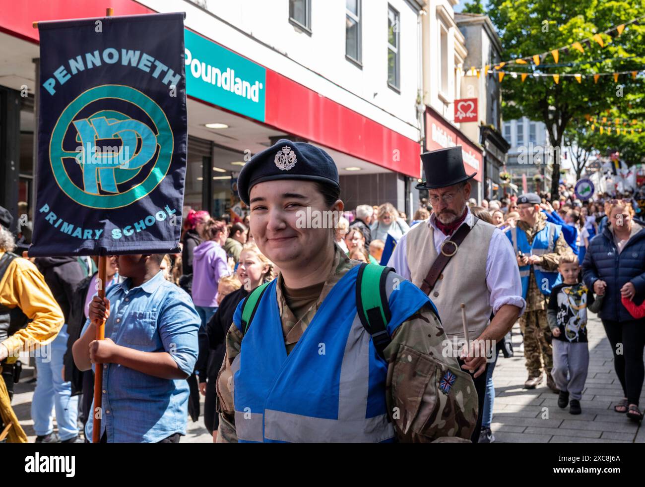 Redruth, Cornwall, UK. 15th June, 2024. Murdoch Day took place in ...
