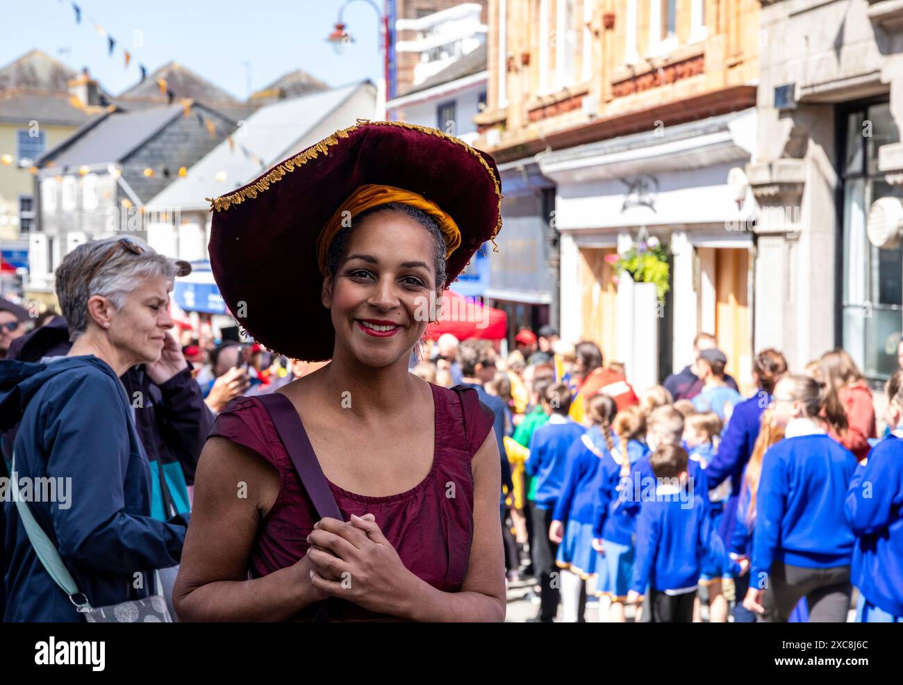 Redruth, Cornwall, UK. 15th June, 2024. Murdoch Day took place in ...