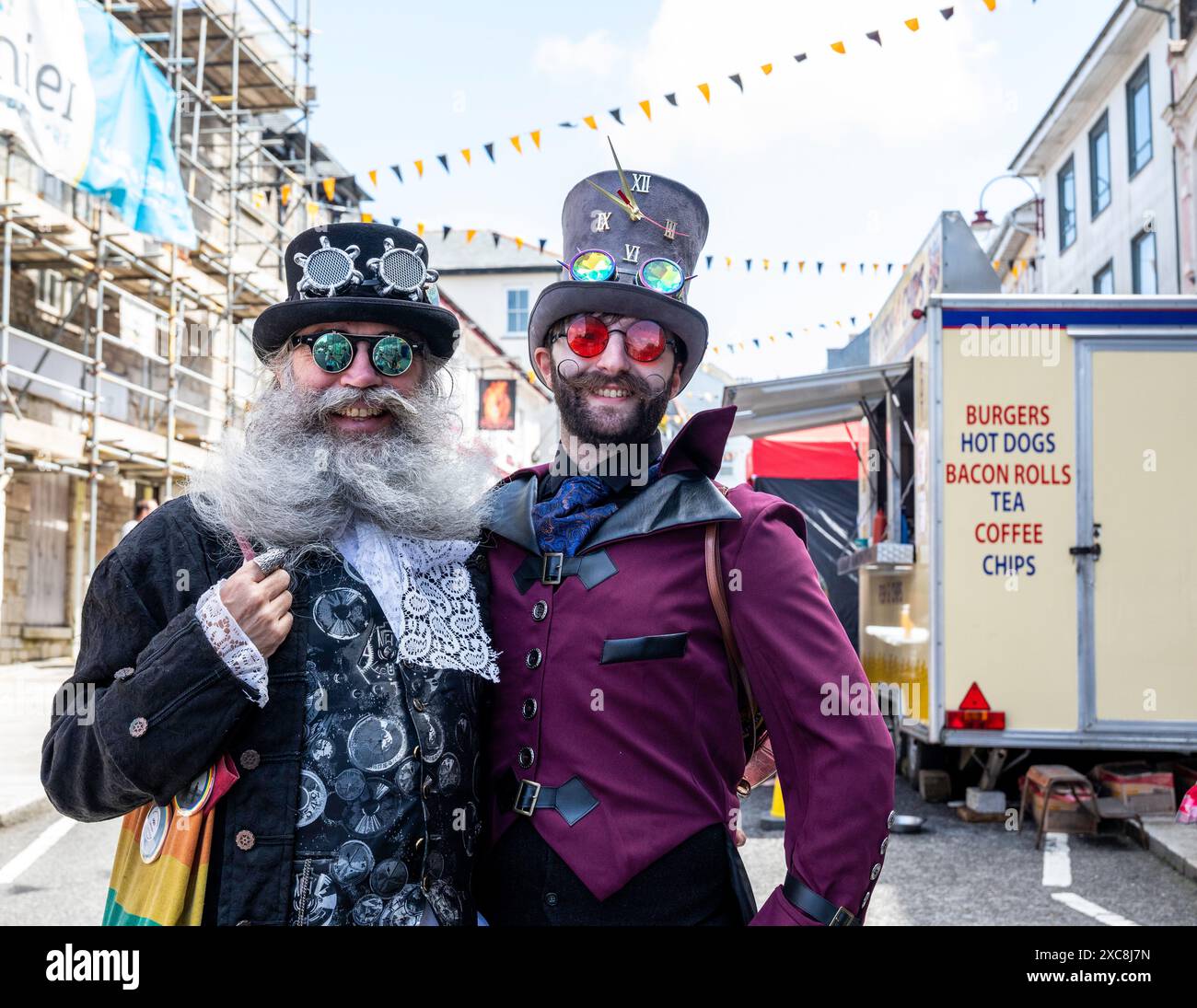 Redruth, Cornwall, UK. 15th June, 2024. Murdoch Day took place in ...
