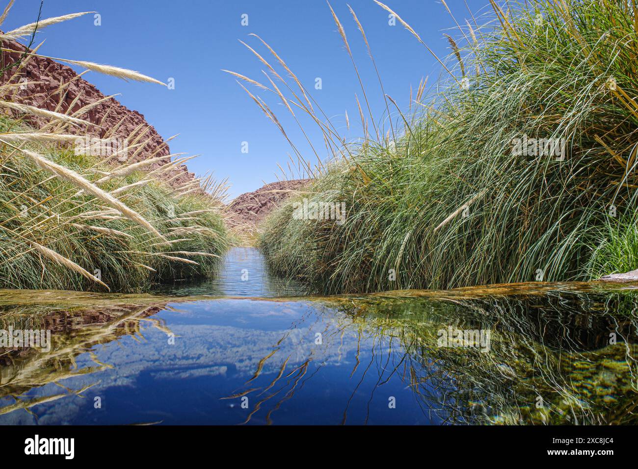 San Pedro de Atacama, Chile - Dec 1, 2023: Puritama Hot Springs, a ...