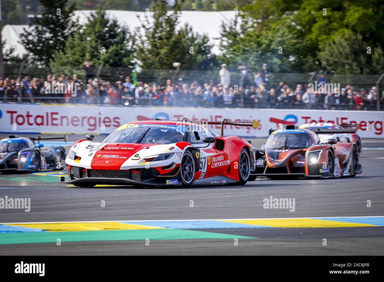 57 FIDANI Orly (can), KERN Lars (ger), Kessel Racing, Ferrari 296 GT3 ...