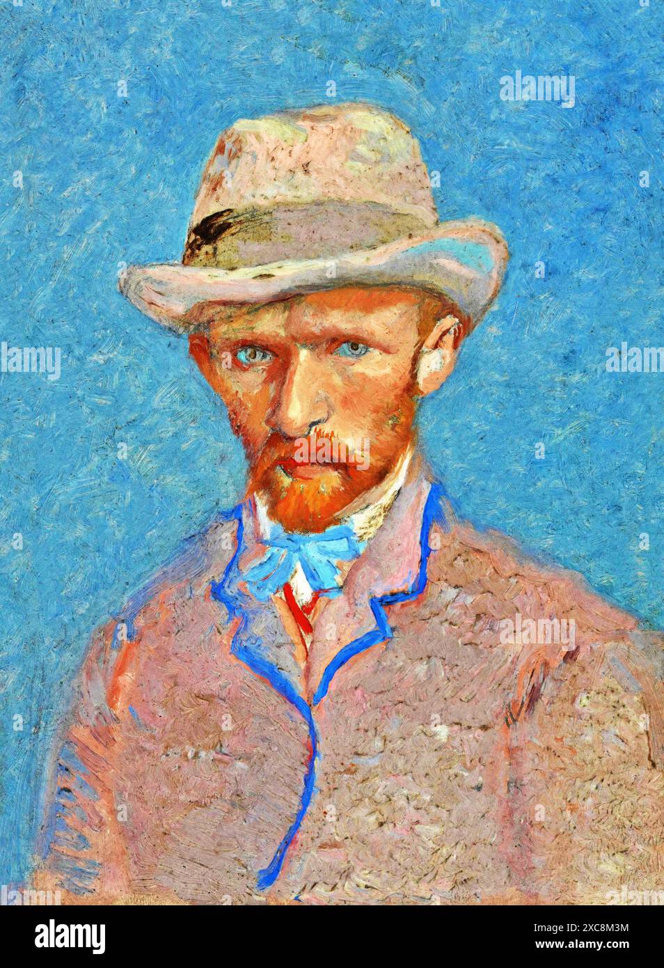Self-Portrait, 1887 (Painting) Artist Gogh, Vincent van (1853-90) Dutch ...