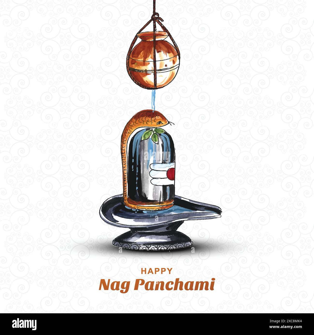 Nag panchami Stock Vector Images - Alamy