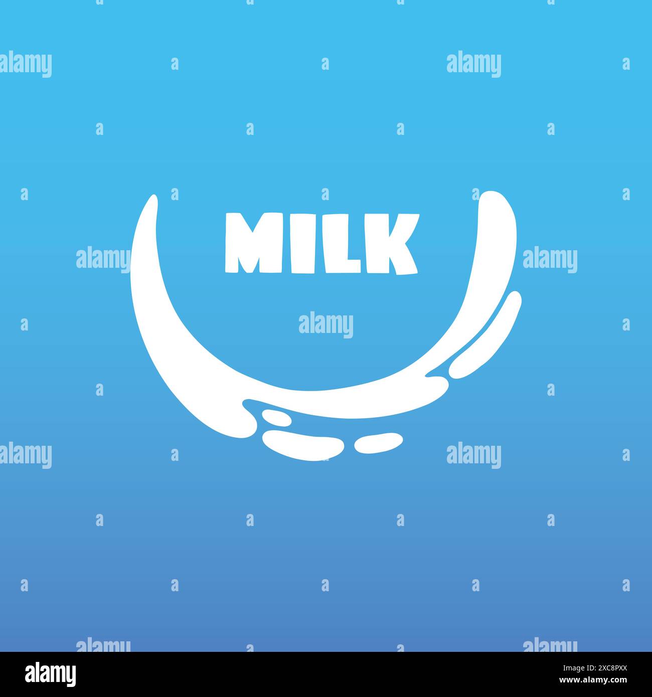 Milk splash letters hi-res stock photography and images - Alamy