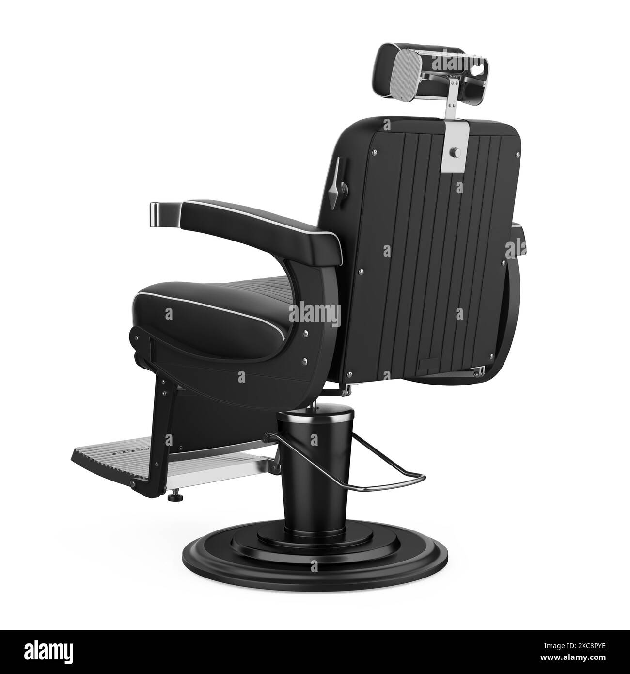 Vintage chair leather Black and White Stock Photos & Images - Alamy