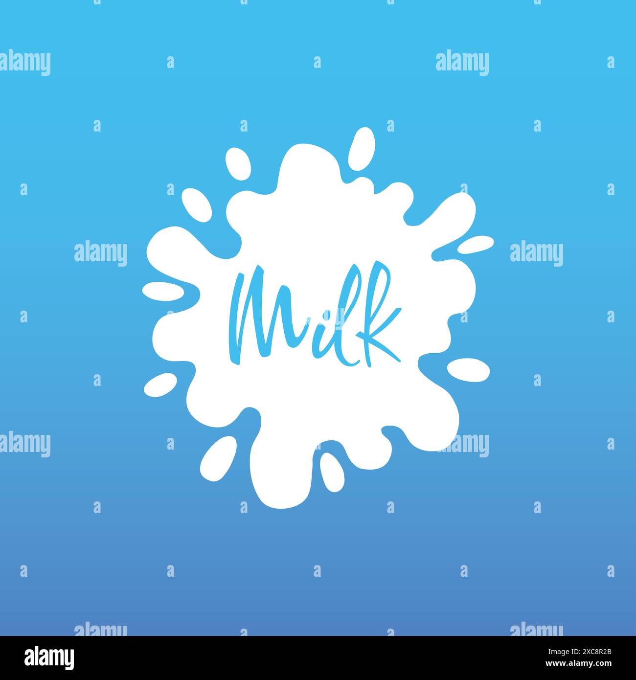 Milk splash letters hi-res stock photography and images - Alamy