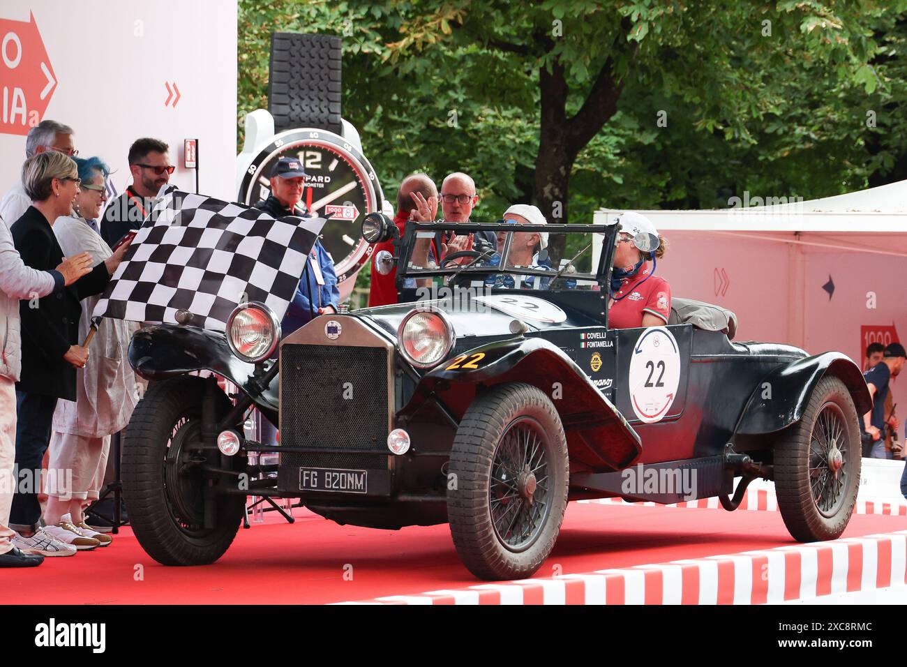 Brescia, Italia. 15th June, 2024. Fontanella Gianmario e Covelli Anna ...