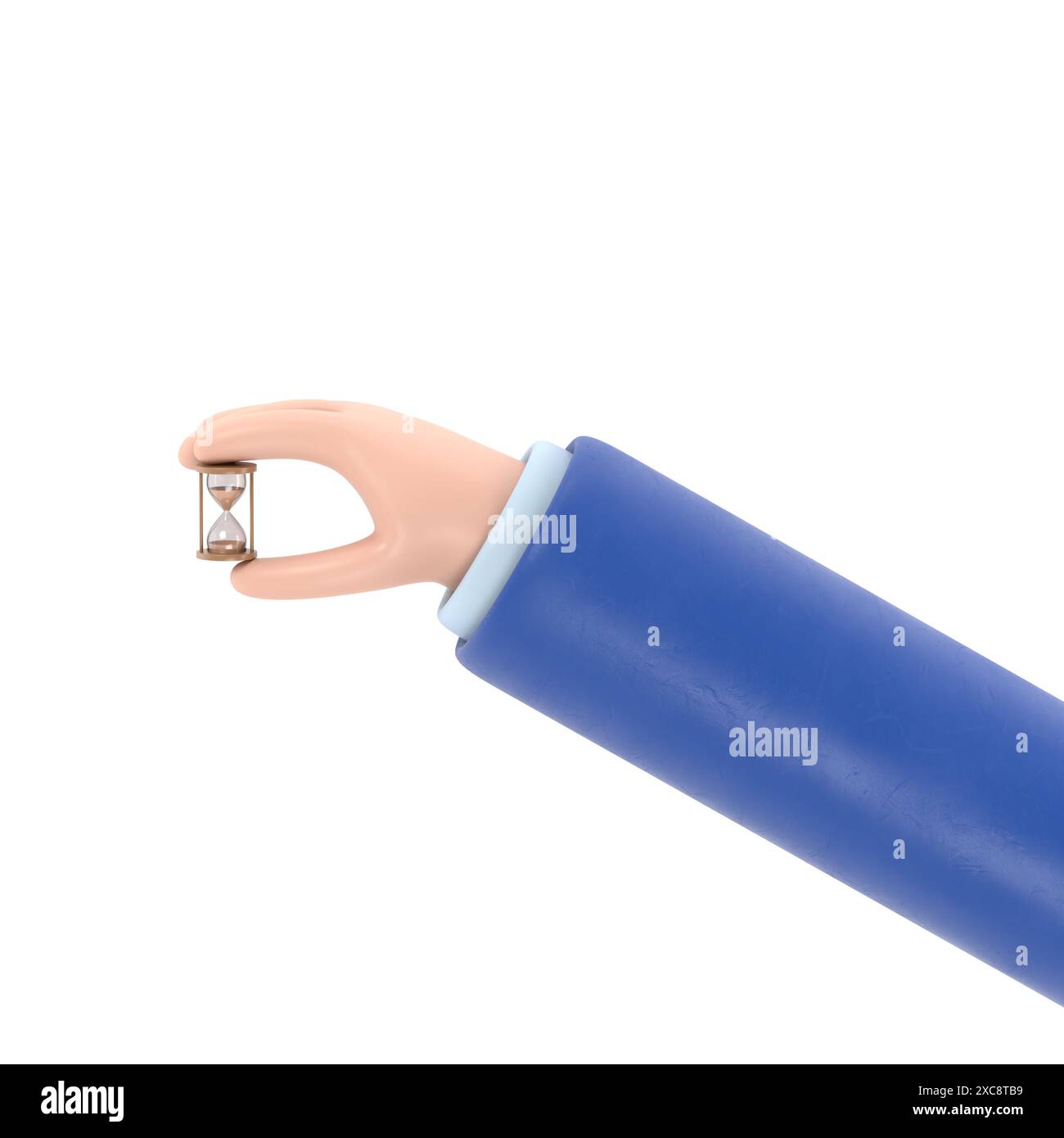 Flat cartoon clock time Cut Out Stock Images & Pictures - Alamy