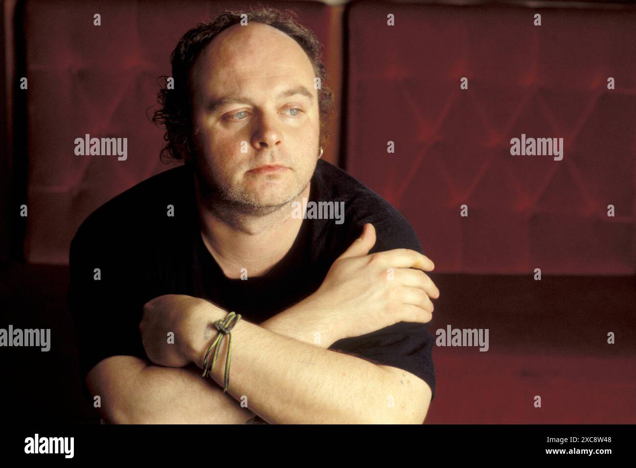 Niall GRIFFITHS - Date : 20020201 ©John Foley/Opale.photo Stock Photo ...