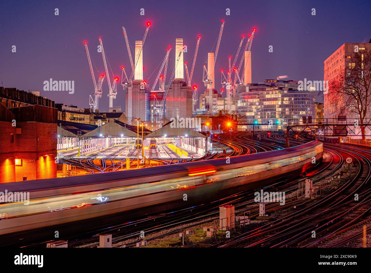 Battersea Power Station is a decommissioned coal-fired power station ...
