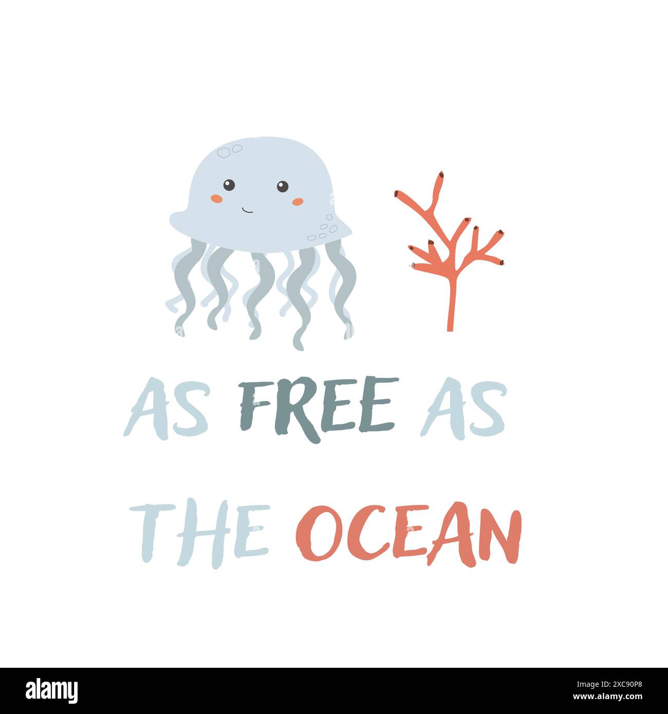 Fish sea life poster Stock Vector Images - Alamy