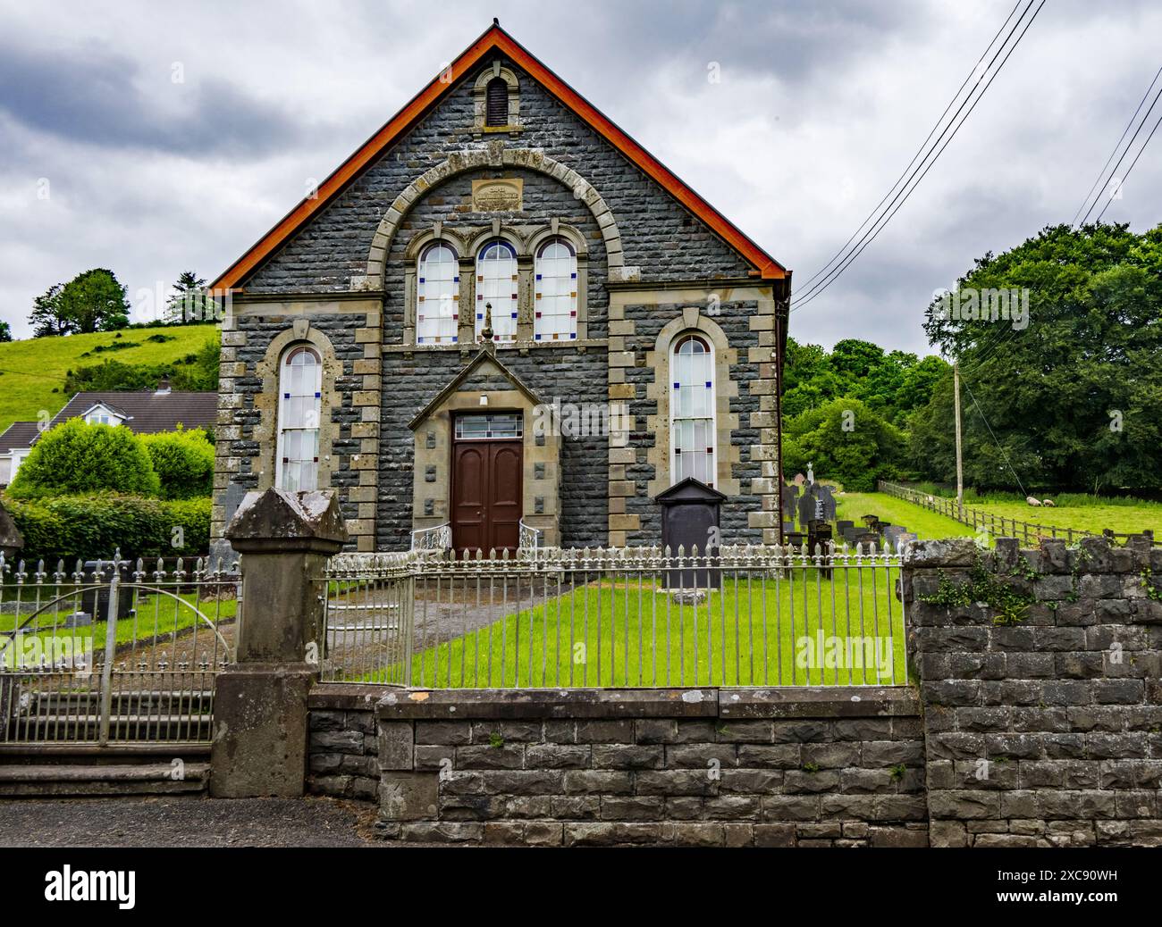 GENUKI. Llwynrhydowen Chapel, Rhydowen (Welsh Unitarian Stock Photo - Alamy