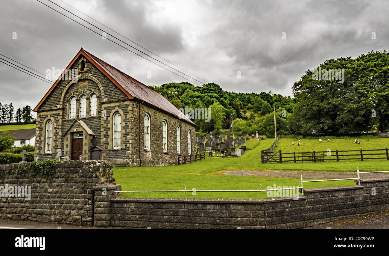 GENUKI. Llwynrhydowen Chapel, Rhydowen (Welsh Unitarian Stock Photo - Alamy