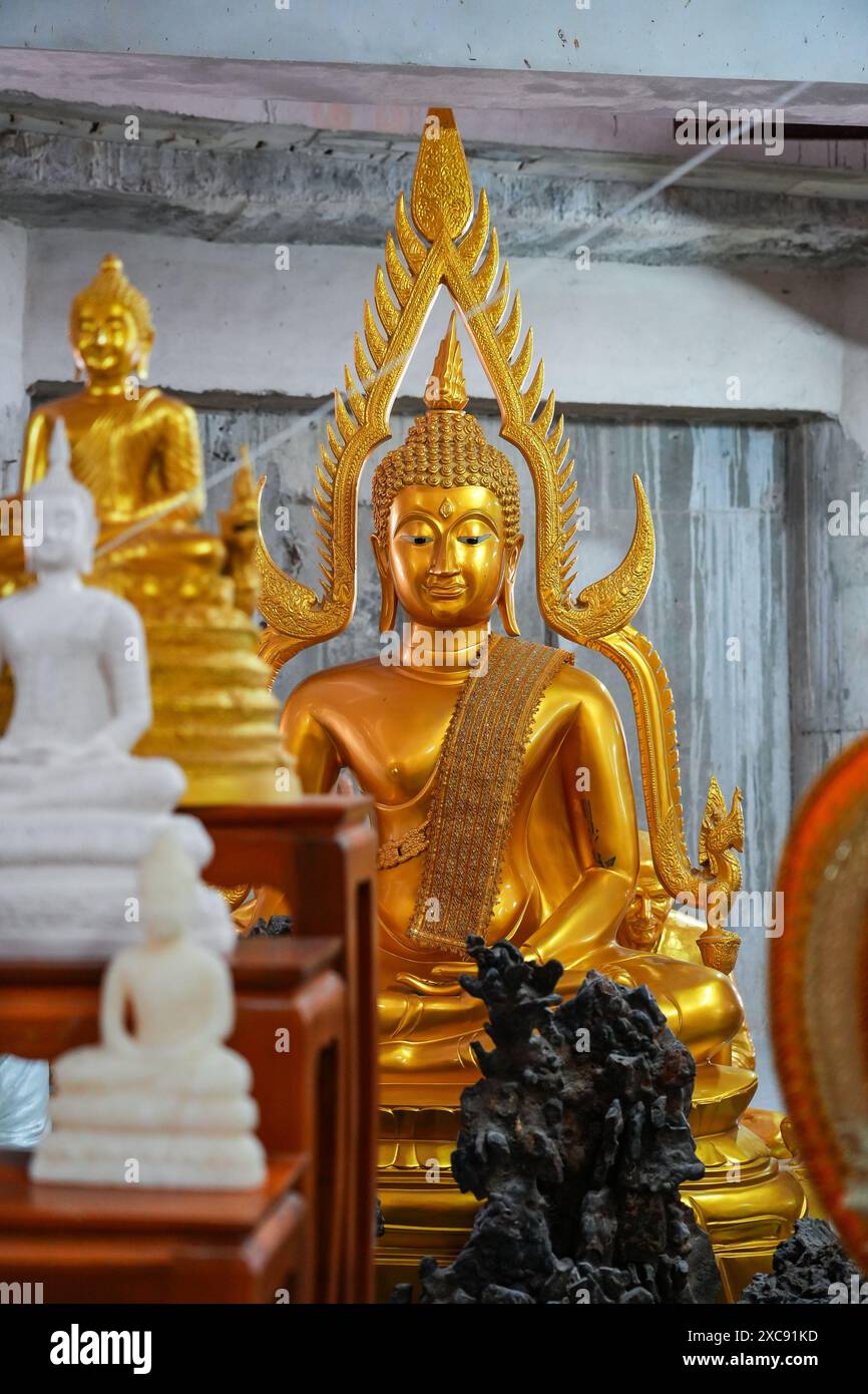 Interior of the Great Buddha of Phuket aka Ming Mongkol Buddha, is a ...