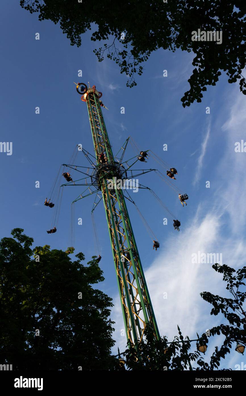 Mexican Hat in Tivoli Gardens Amusement Park Copenhagen Denmark Stock ...