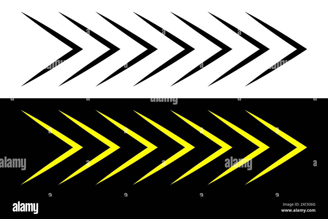Chevron arrow symbols. Chevron icons illustration Stock Vector Image ...