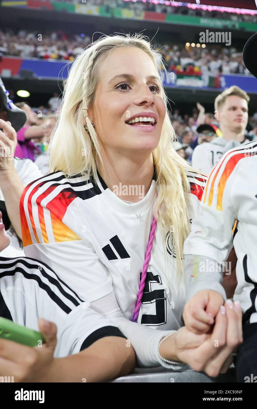 Munich, Germany. 14th June, 2024. Soccer, UEFA Euro 2024, European ...