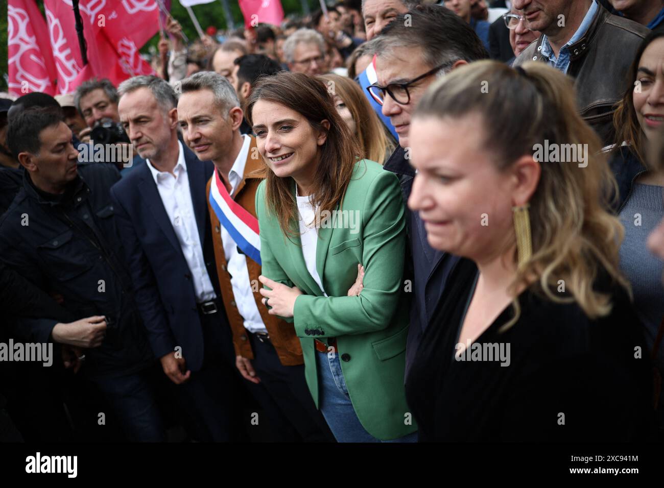 French communist party (PCF) senator Ian Brossat, National Secretary ...