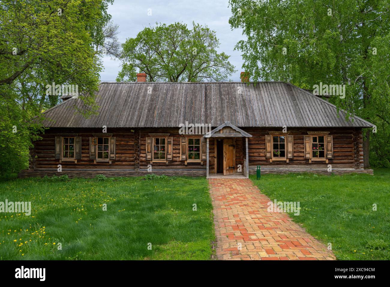 TARKHANY, RUSSIA - MAY 01, 2024: House of the key keeper. Museum-estate ...