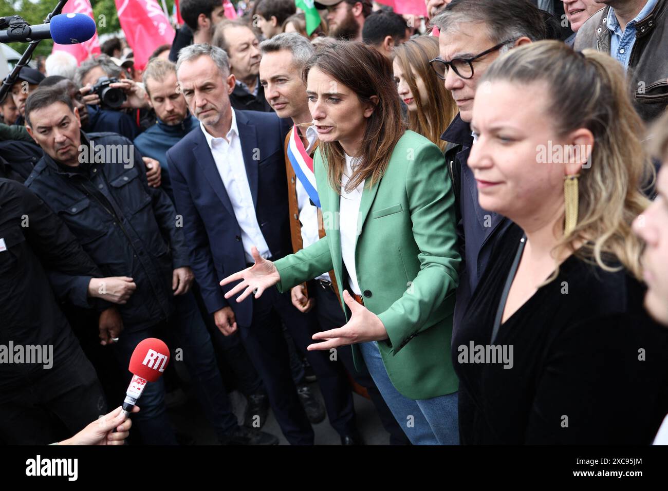 French communist party (PCF) senator Ian Brossat, National Secretary ...
