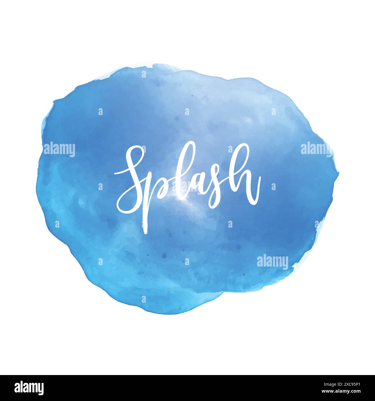 Abstract blue splash watercolor background Stock Vector Image & Art - Alamy