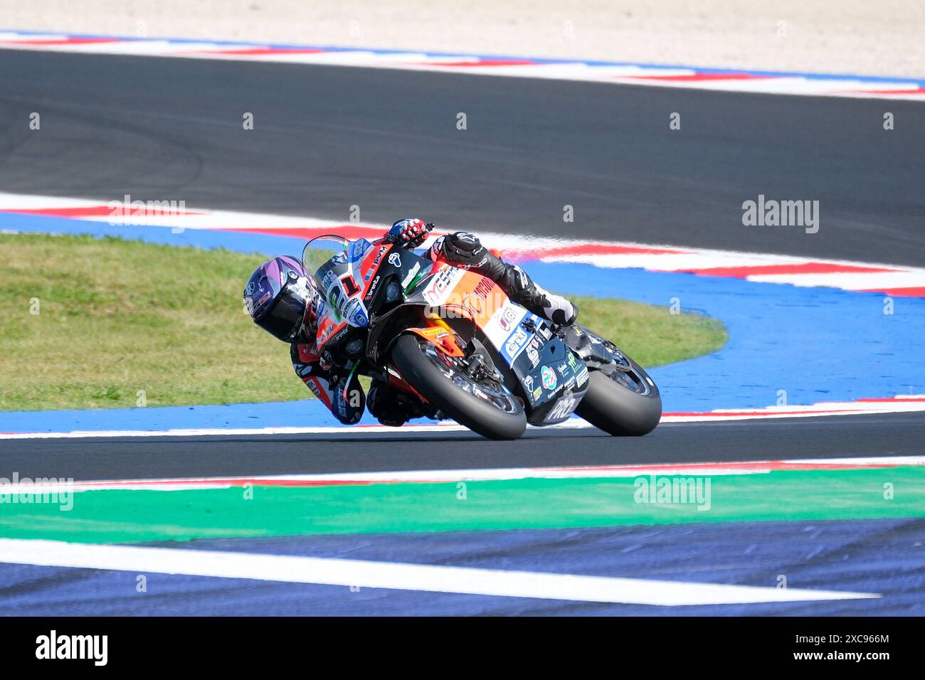 Rimini, Italy. 15th June 2024. (21) Michael Ruben Rinaldi from Italy of ...