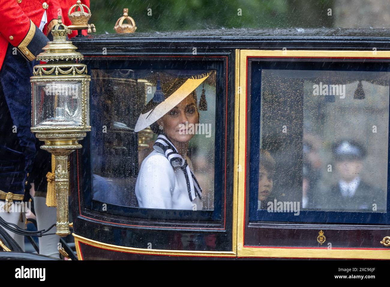 London, UK. 15th June, 2024. Catherine, Princess of Wales seen during ...