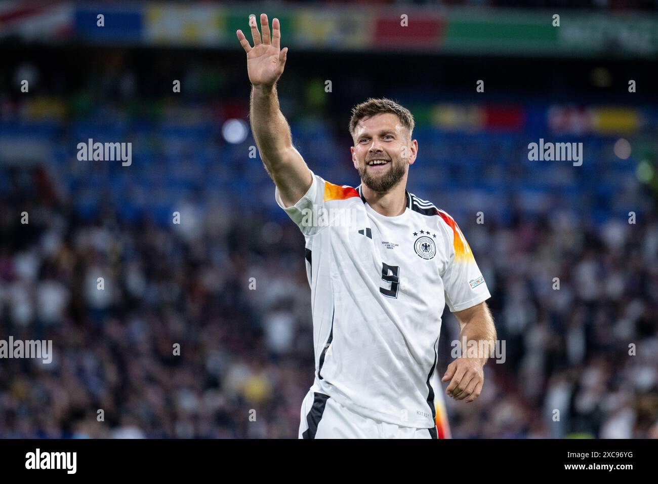 MUNICH, GERMANY - JUNE 14: Niclas Fullkrug of Germany celebrate after ...