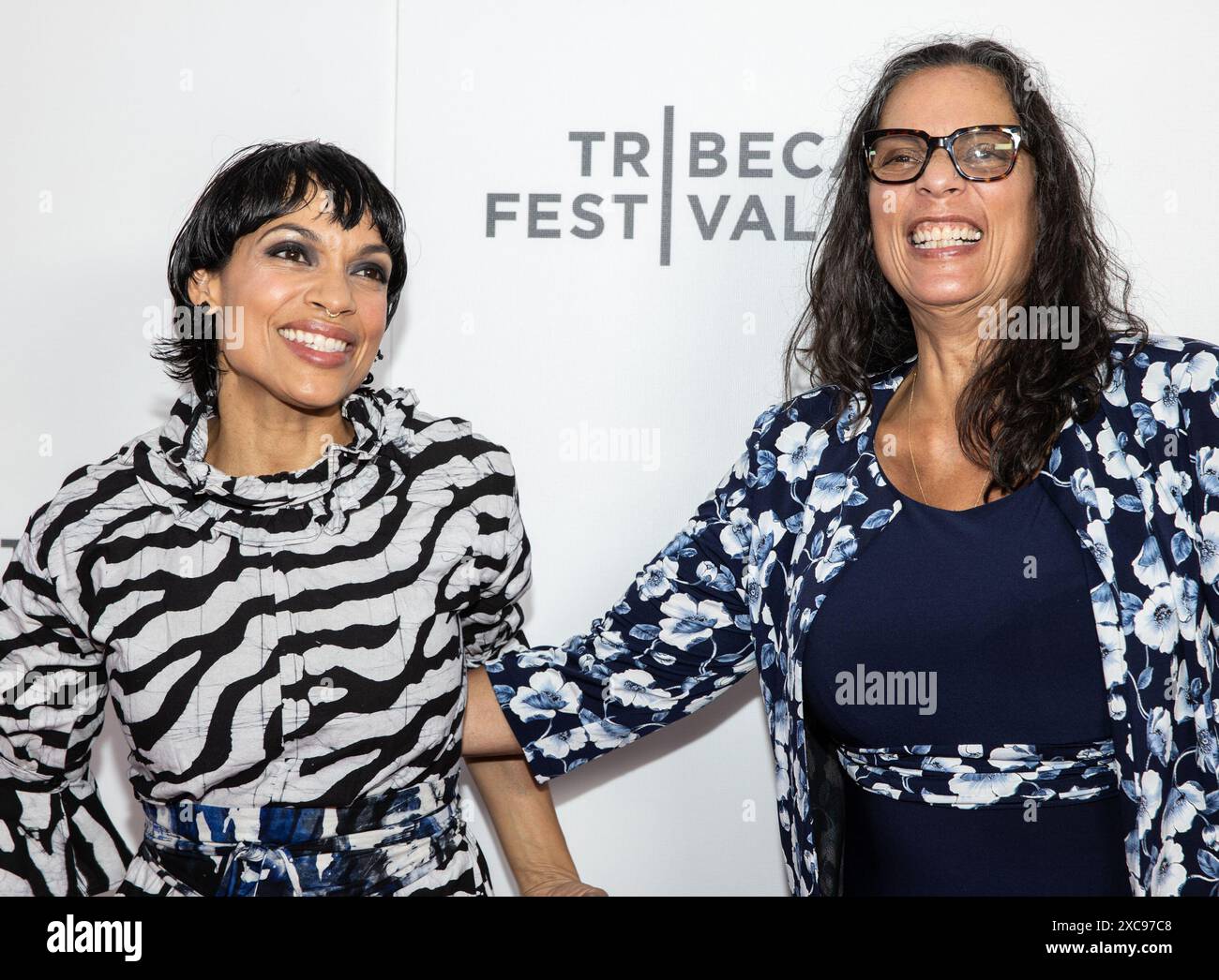 June 14, 2024, New York, New York, USA: Rosario Dawson and Isabel Celeste attend the 2024 ...