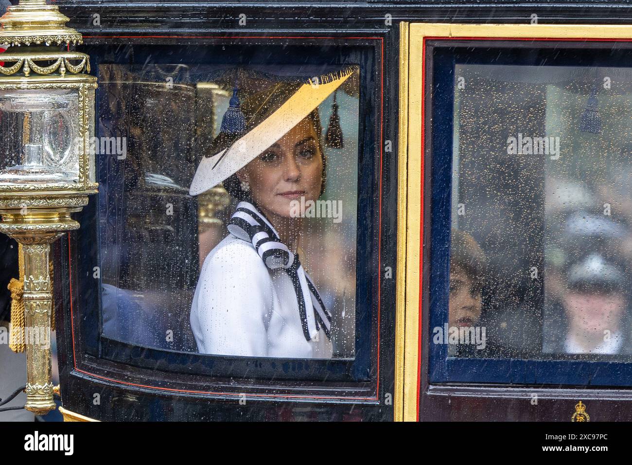 London, UK. 15th June, 2024. Catherine, Princess of Wales seen during ...